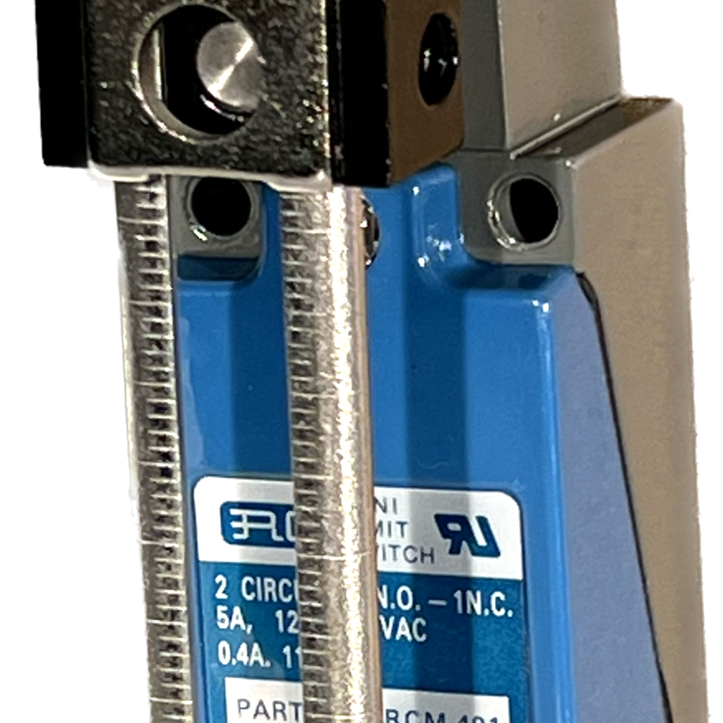 RCM-401 - 5 Amp Mini Limit Switch ADJUSTABLE LENGTH ROLLER LEVER - Relay