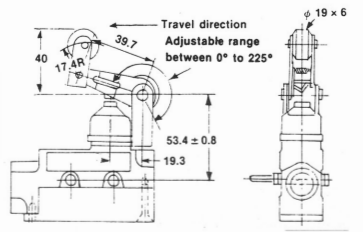 MJ1-6117 Enclosed Limit Switch with seal boot - Relay and Control Corp