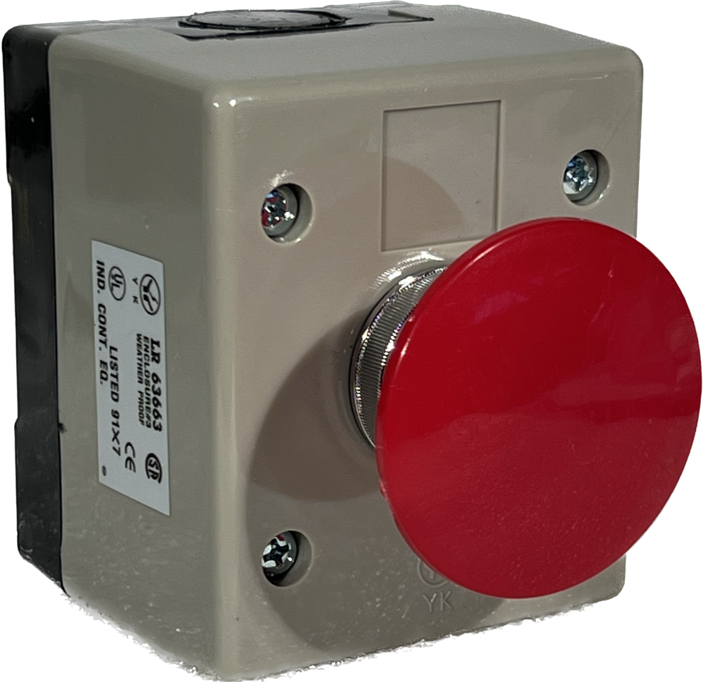 1MHC NEMA 4 EXTERIOR MUSHROOM HEAD CONTROLS - Relay and Control Corp