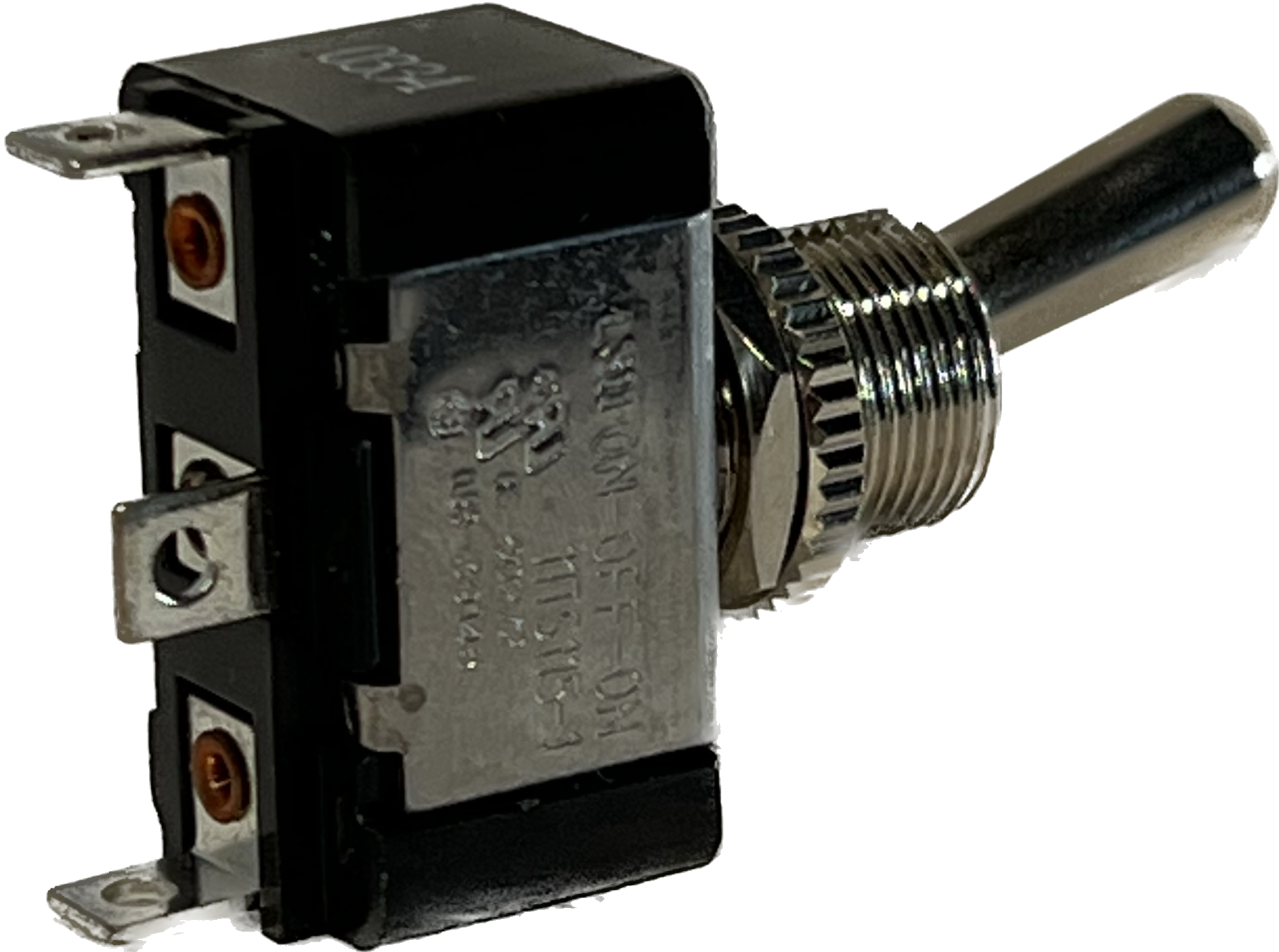 TS-722 - SPDT ON-OFF-ON 3/4 HP Solder Terminals - Relay and Control Corp
