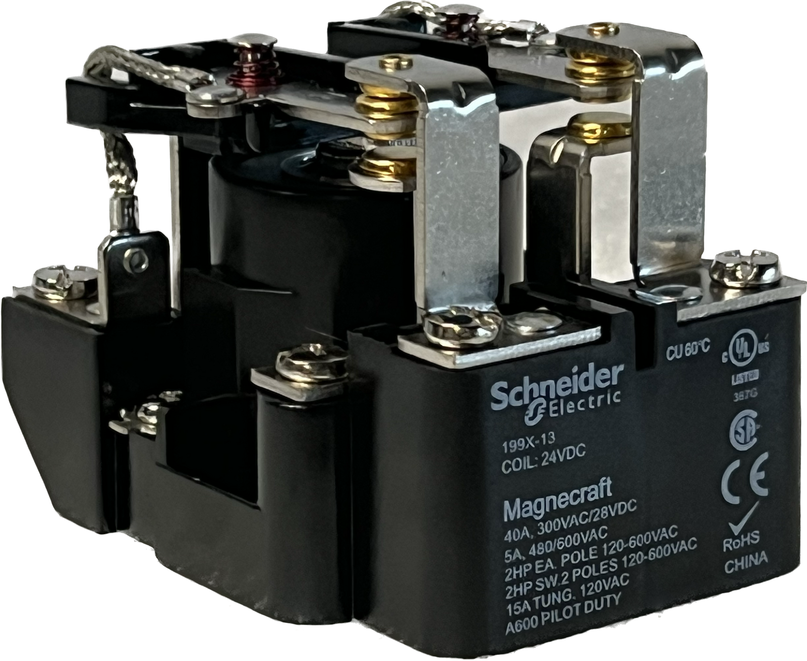 W199X13 “DC” General Purpose Relay - Relay and Control Corp