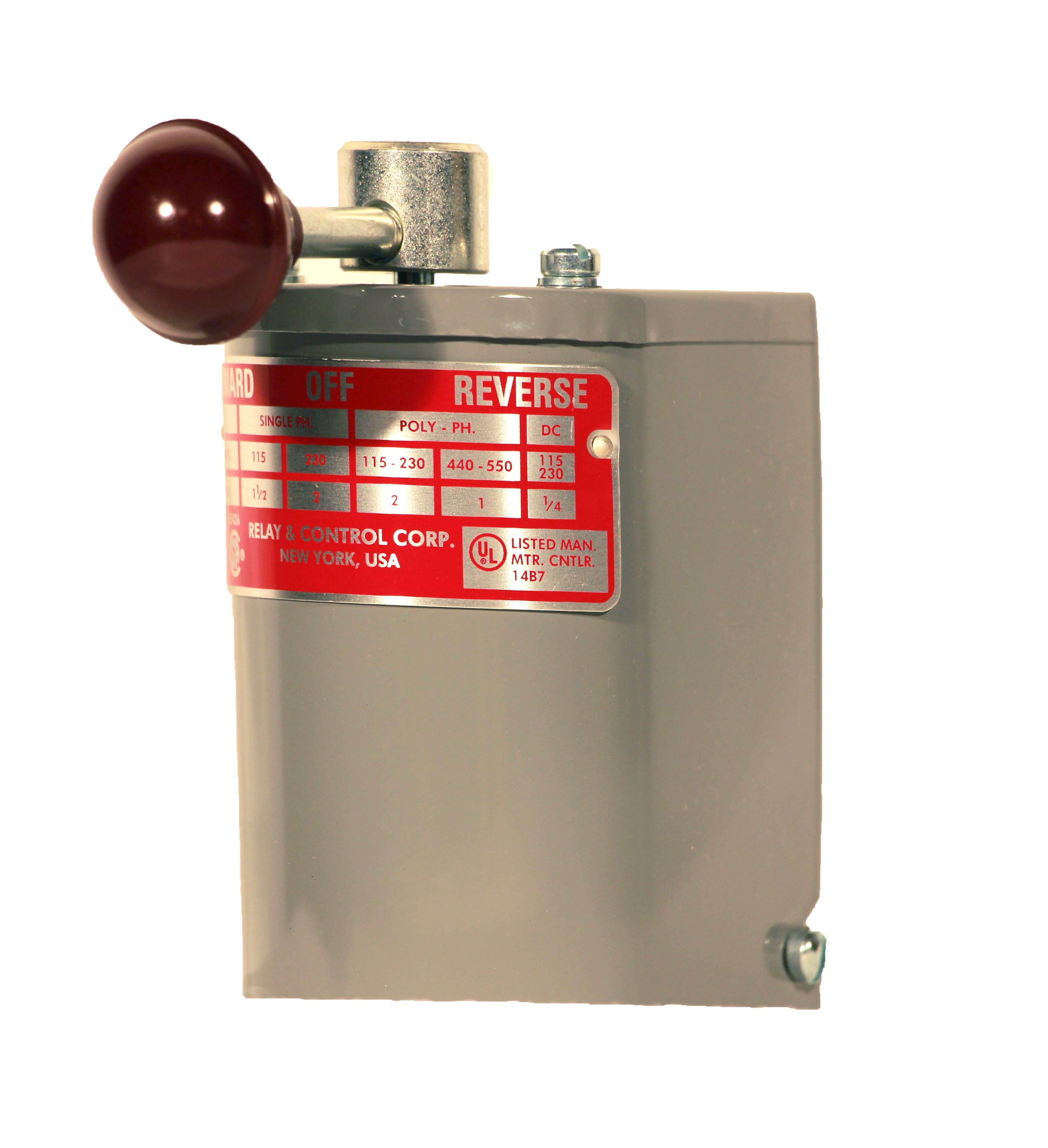 RS-1-SH - Reversing Drum Control - Relay and Control Corp