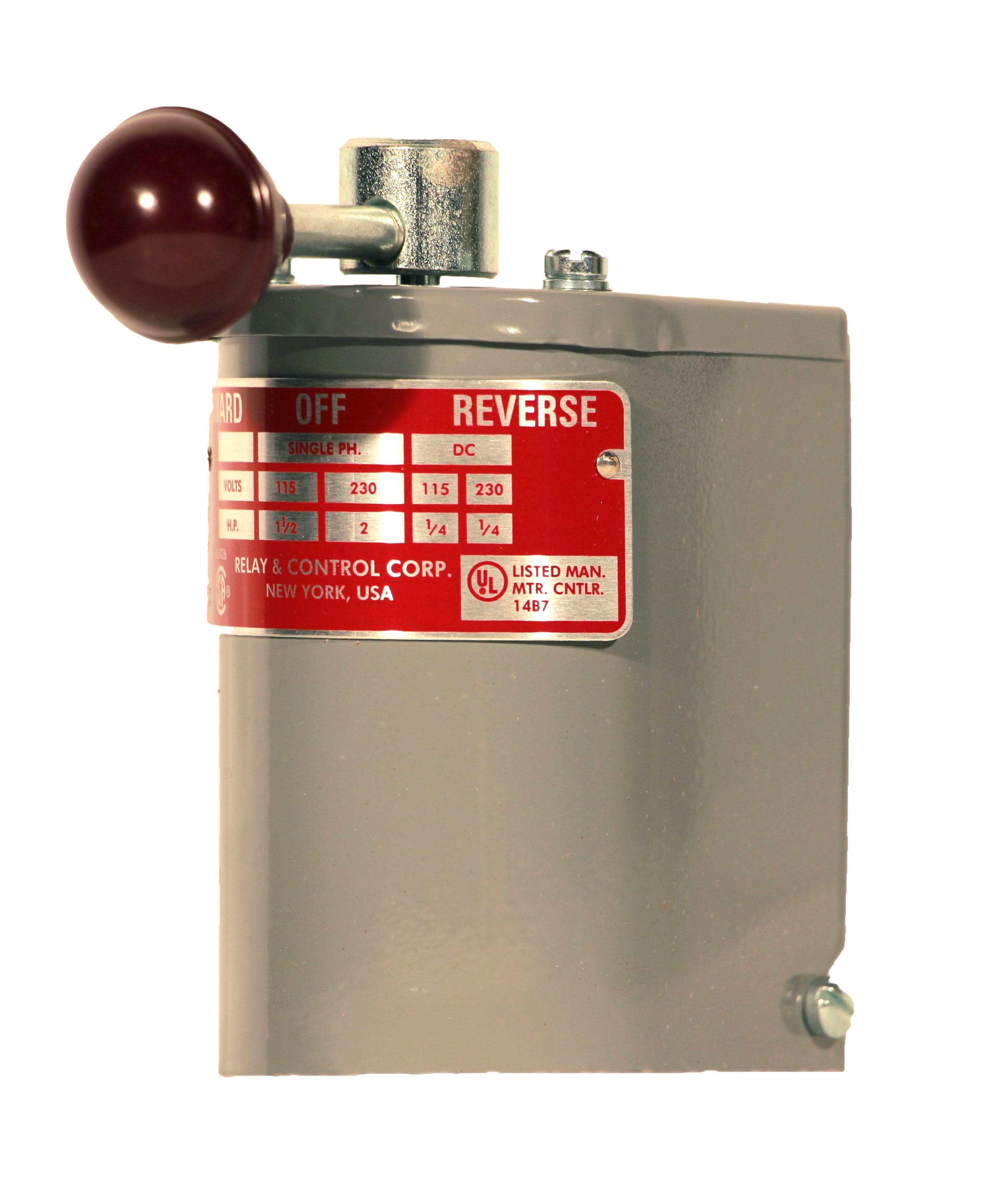 RS-1A-MS - Reversing Drum Control - Relay and Control Corp