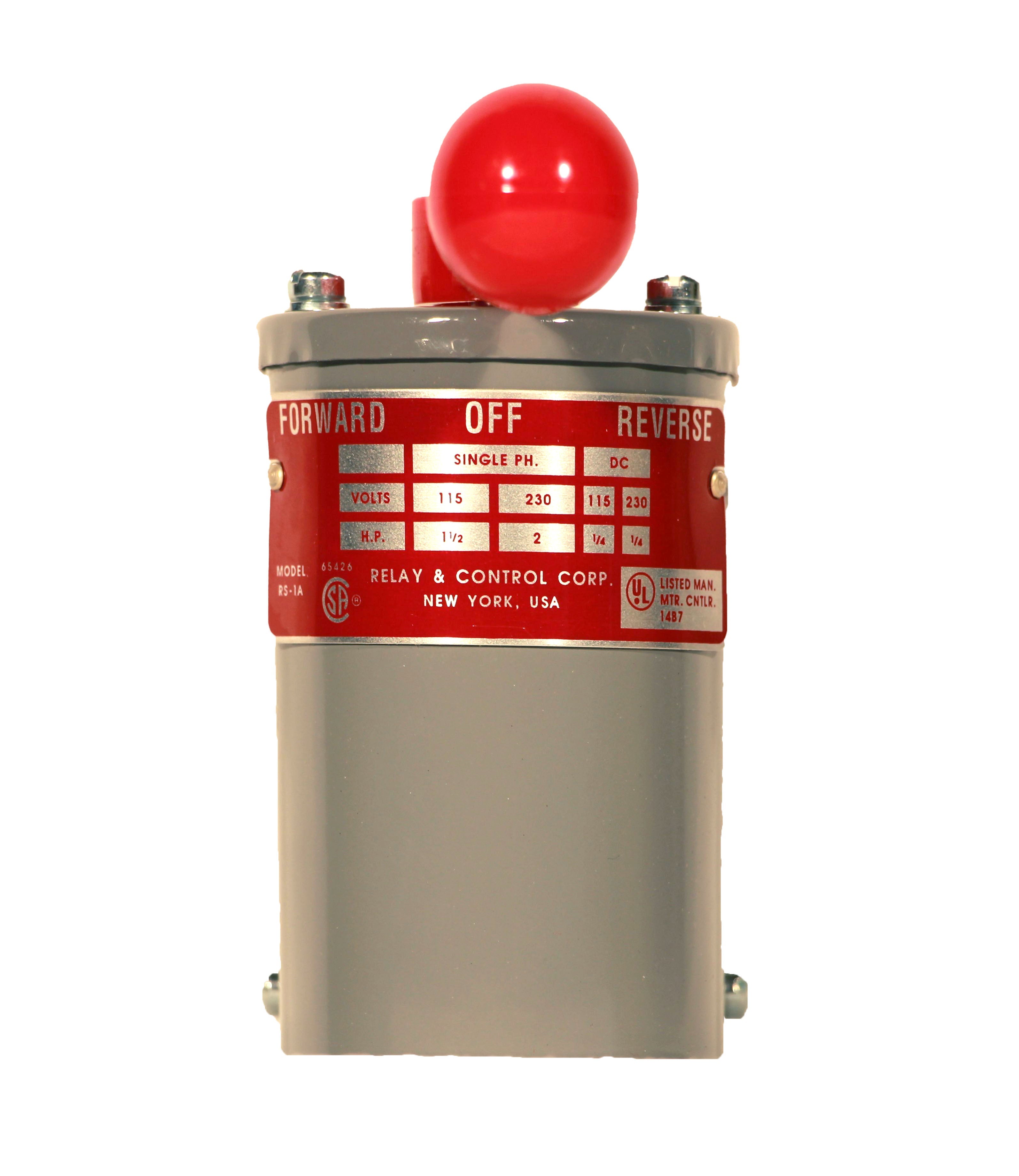 RS-1A - Reversing Drum Control - Relay and Control Corp