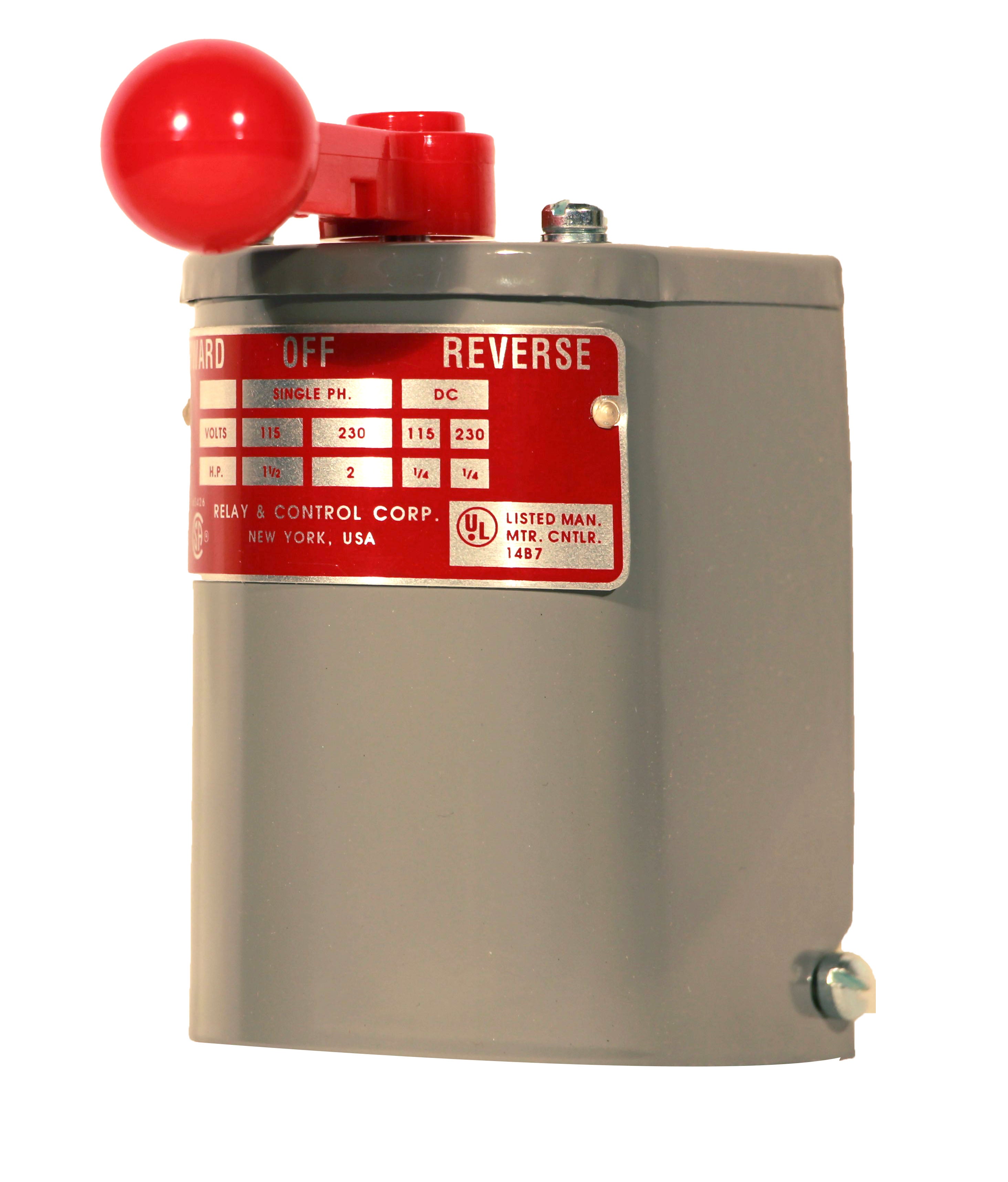 RS-1A - Reversing Drum Control - Relay and Control Corp