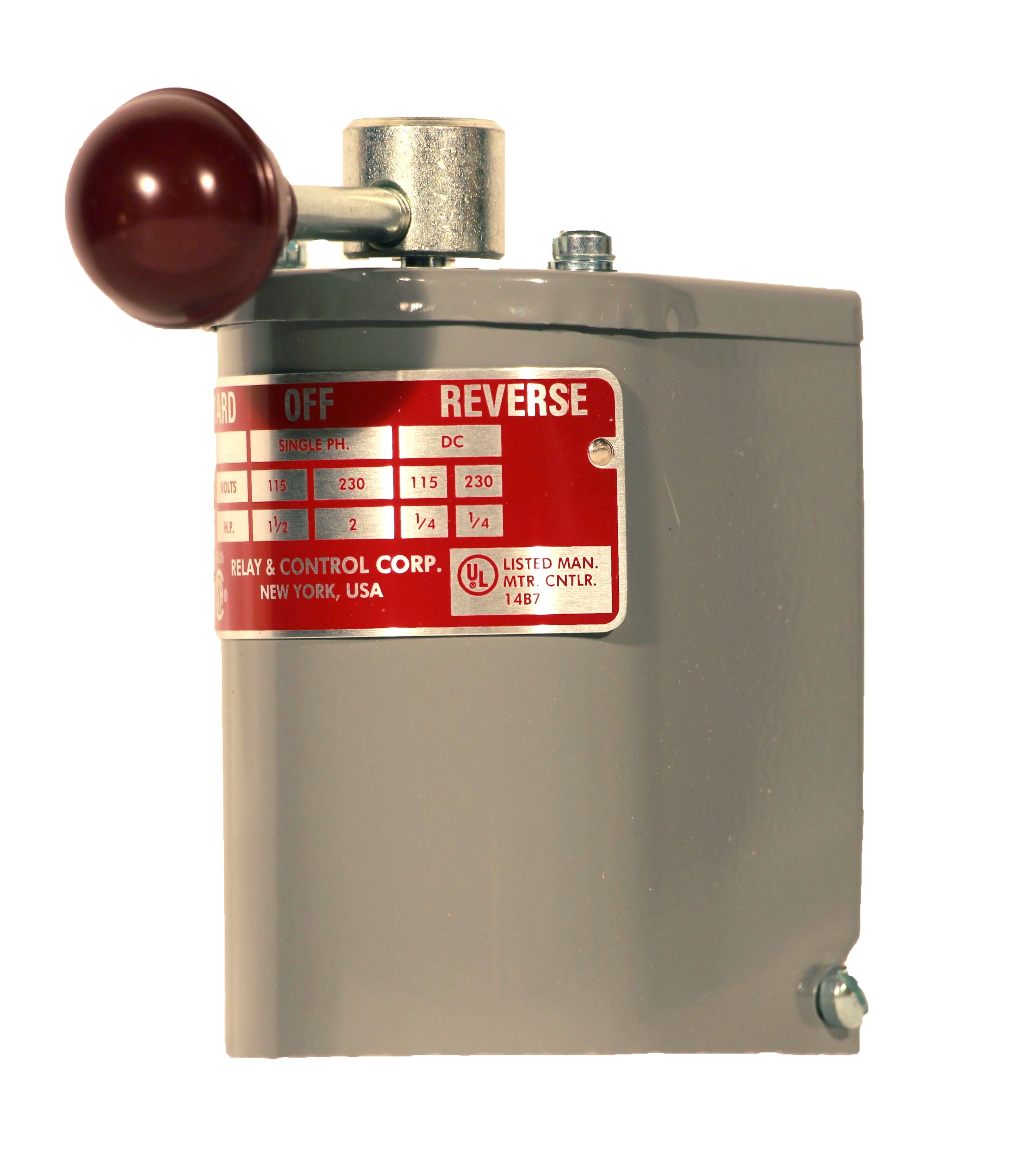 RS-1A-SH - Reversing Drum Control - Relay and Control Corp