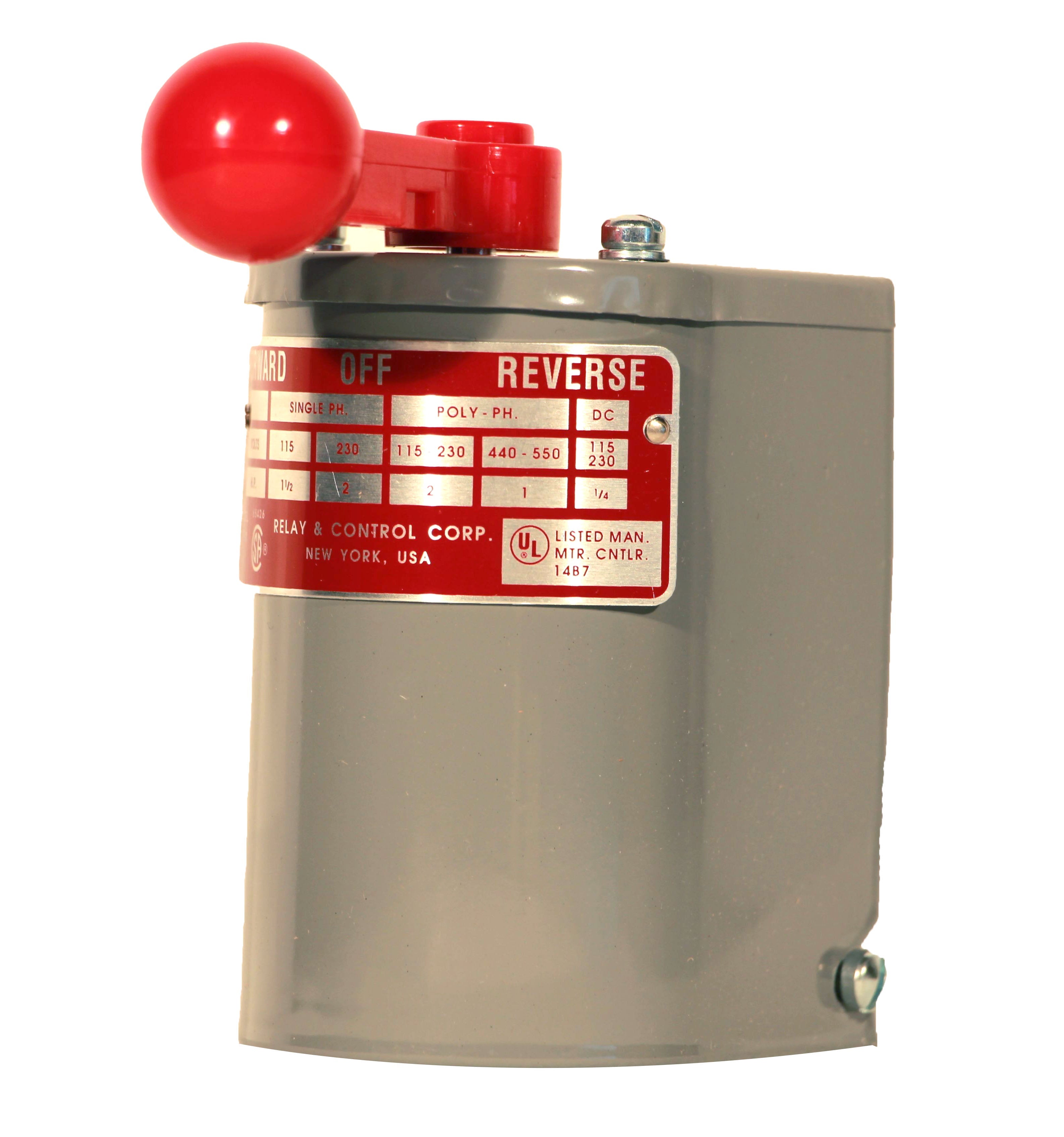 RS-1M - Reversing Drum Control - Relay and Control Corp